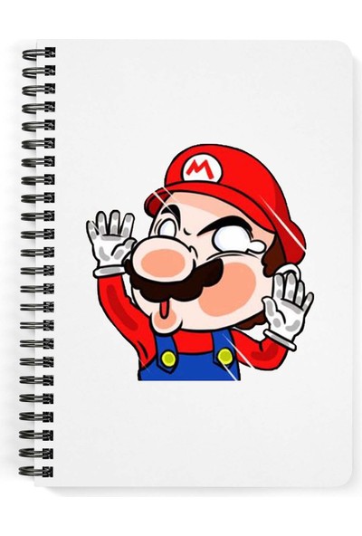 Astak Süper Mario Baskılı Ahşap Kapaklı Defter 15X20 cm DFT5856 Astak Süper Mario Baskılı Ahşap Kapaklı Defter 15X20 cm DFT5856