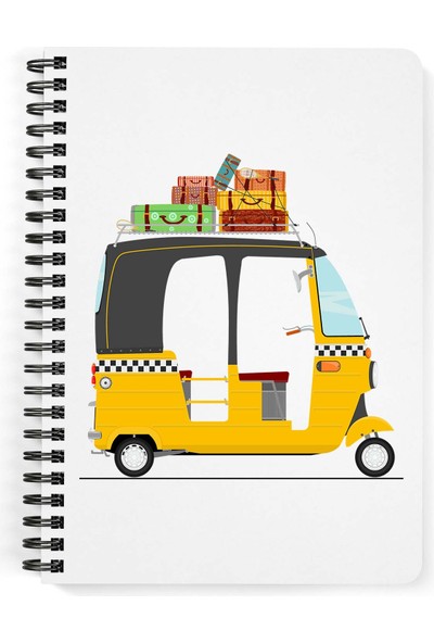 Astak Taksi Baskılı Ahşap Kapaklı Defter 15X20 cm DFT2249 Astak Taksi Baskılı Ahşap Kapaklı Defter 15X20 cm DFT2249