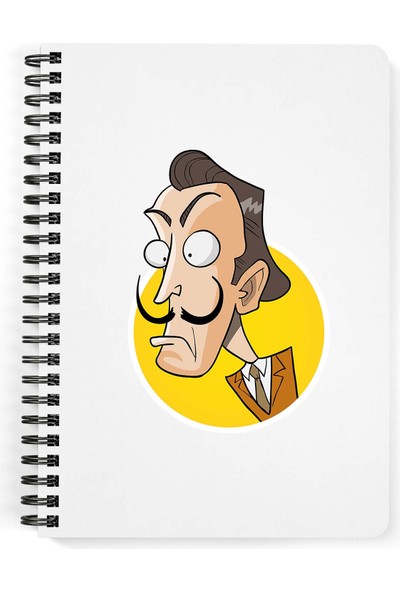 Astak Salvador Dali Baskılı Ahşap Kapaklı Defter 15X20 cm DFT870 Astak Salvador Dali Baskılı Ahşap Kapaklı Defter 15X20 cm DFT870