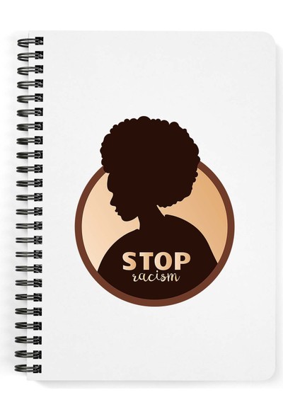 Astak Stop Baskılı Ahşap Kapaklı Defter 15X20 cm DFT888