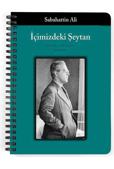 Astak Sabahattin Ali Içimizdeki Şeytan Baskılı Ahşap Kapaklı Defter 15X20 cm DFT5486 Astak Sabahattin Ali Içimizdeki Şeytan Baskılı Ahşap Kapaklı Defter 15X20 cm DFT5486