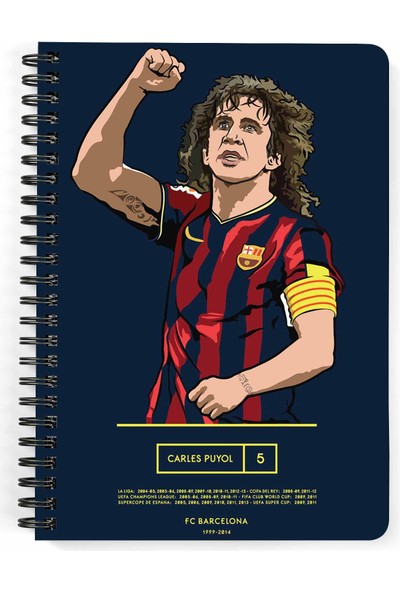 Astak Puyol Baskılı Ahşap Kapaklı Defter 15X20 cm DFT4559