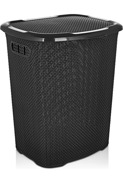 Aslife Kirli Çamaşır Sepeti Damla Desen Krem 52 lt Aslife Kirli Çamaşır Sepeti Damla Desen Krem 52 lt