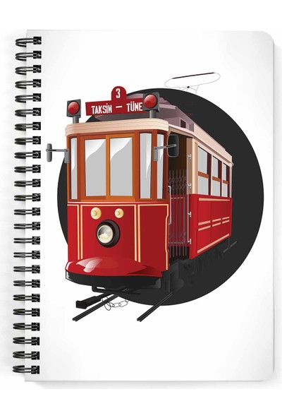 Astak Taksim Tünel Baskılı Ahşap Kapaklı Defter 15X20 cm DFT5001 Astak Taksim Tünel Baskılı Ahşap Kapaklı Defter 15X20 cm DFT5001