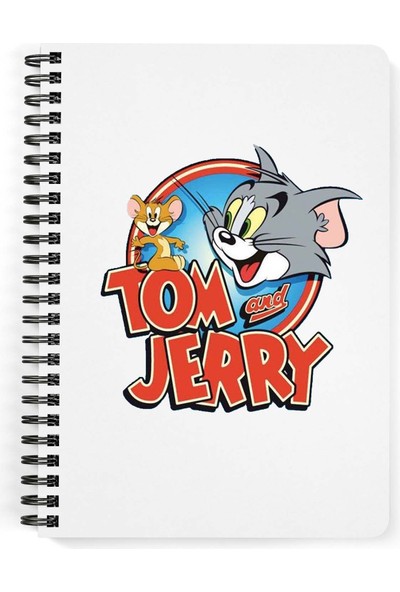Astak Tom And Jerry Baskılı Ahşap Kapaklı Defter 15X20 cm DFT5908