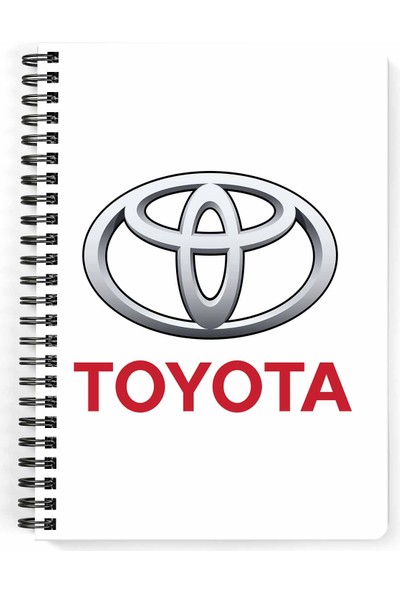 Astak Toyota Baskılı Ahşap Kapaklı Defter 15X20 cm DFT5752