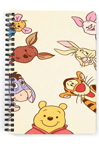 Astak Winnie-The-Pooh Baskılı Ahşap Kapaklı Defter 15X20 cm DFT4873 Astak Winnie-The-Pooh Baskılı Ahşap Kapaklı Defter 15X20 cm DFT4873