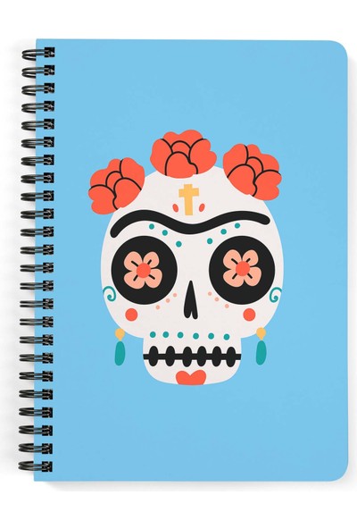 Astak Kuru Kafa Baskılı Ahşap Kapaklı Defter 15X20 cm DFT670