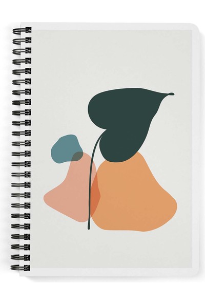 Astak Doğa Baskılı Ahşap Kapaklı Defter 15X20 cm DFT635