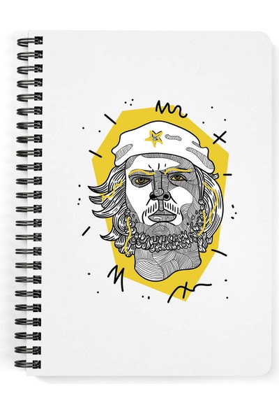 Astak Che Guevara Baskılı Ahşap Kapaklı Defter 15X20 cm DFT984 Astak Che Guevara Baskılı Ahşap Kapaklı Defter 15X20 cm DFT984