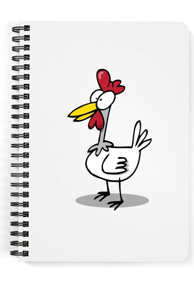 Astak Tavuk Baskılı Ahşap Kapaklı Defter 15X20 cm DFT753 Astak Tavuk Baskılı Ahşap Kapaklı Defter 15X20 cm DFT753