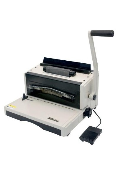 Lamiess MC8702 Elektrikli Helezon Spiral Ciltleme Makinesi Lamiess MC8702 Elektrikli Helezon Spiral Ciltleme Makinesi