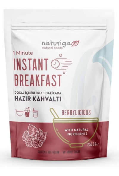 Naturiga Berry Meyveli Hazır Kahvaltı Karışımı 250 gr Naturiga Berry Meyveli Hazır Kahvaltı Karışımı 250 gr