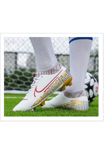 LRsmile Kaymaz Eğitim Futbol Ayakkabıları Kapalı Açık Futbol Ayakkabıları (Yurt Dışından)