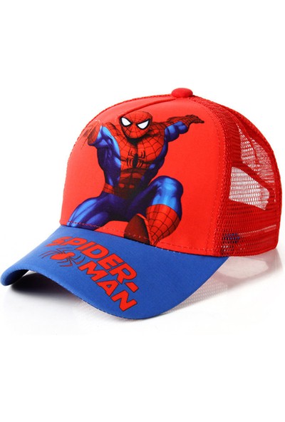 Luxuitems Örümcek Adam Çocuk Beyzbol Yaz Örgü Şapka (Yurt Dışından) Luxuitems Örümcek Adam Çocuk Beyzbol Yaz Örgü Şapka (Yurt Dışından)