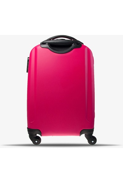 UF Company Ufcompany Büyük Boy Gülenyüz Desen 4 Tekerli %100 Yerli Üretim Valiz