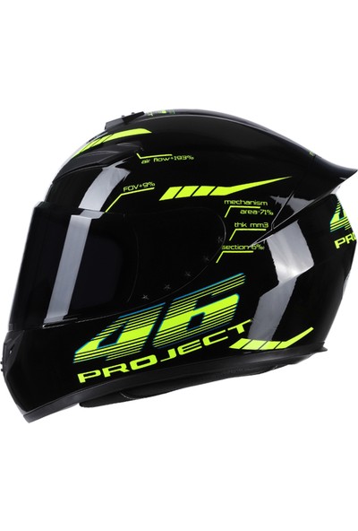 KKmoon Unisex Yetişkin Motosiklet Kaskı Tam Yüz Sokak Kaskı (Yurt Dışından)