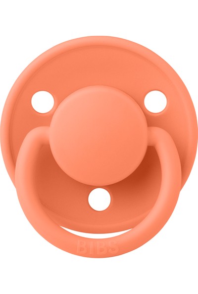 Bıbs De Lux Silikon Emzik - Papaya