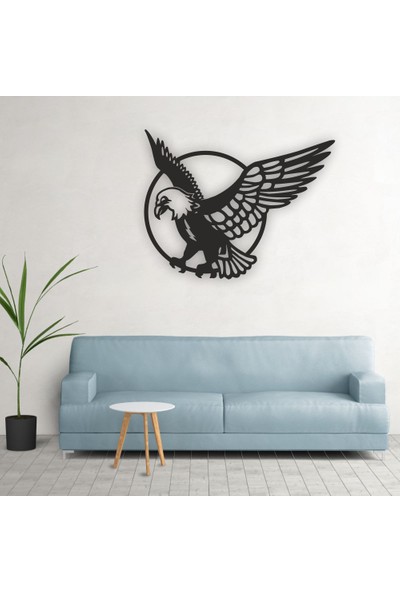 Çemberde Kartal Tasarımlı Tablo Çemberde Kartal Tasarımlı Tablo