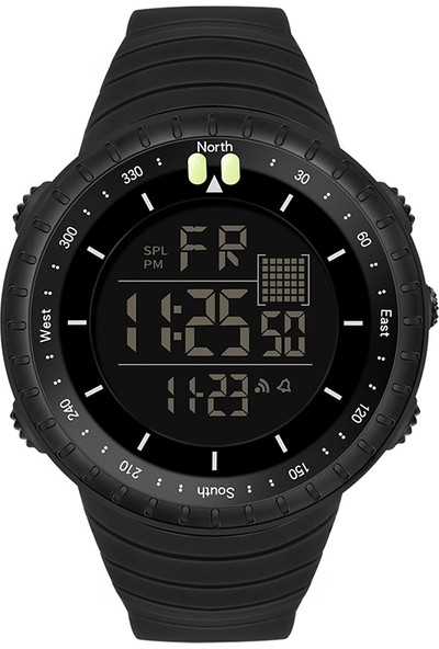 Sanda 6071 Üç Bölmeli LED Dijital Ekranlı Ectronic Saat Siyah (Yurt Dışından) Sanda 6071 Üç Bölmeli LED Dijital Ekranlı Ectronic Saat Siyah (Yurt Dışından)