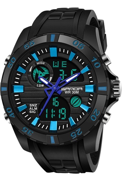 Sanda 791 Erkek Ectronic Saat Mavi (Yurt Dışından) Sanda 791 Erkek Ectronic Saat Mavi (Yurt Dışından)