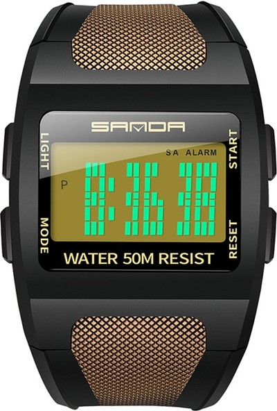 Sanda 222 Kare Kadran Dijital Erkek Spor Ectronic İzle Altın (Yurt Dışından) Sanda 222 Kare Kadran Dijital Erkek Spor Ectronic İzle Altın (Yurt Dışından)