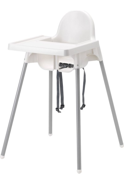 Ikea Antilop Mama Sandalyesi - Tepsili- Beyaz- Unisex Ikea Antilop Mama Sandalyesi - Tepsili- Beyaz- Unisex