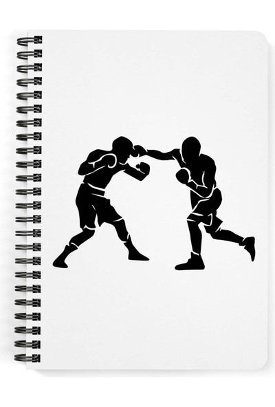 Astak Boks Baskılı Ahşap Kapaklı Defter 15X20 cm DFT6356