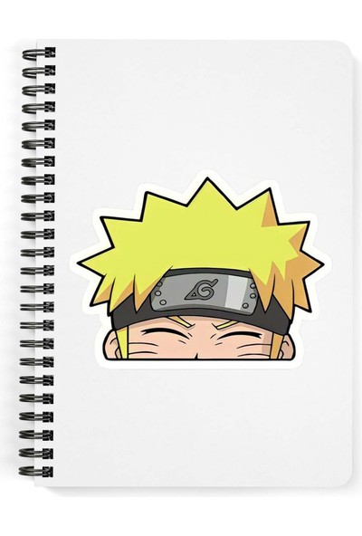 Astak Naruto Uzumaki Baskılı Ahşap Kapaklı Defter 15X20 cm DFT6472