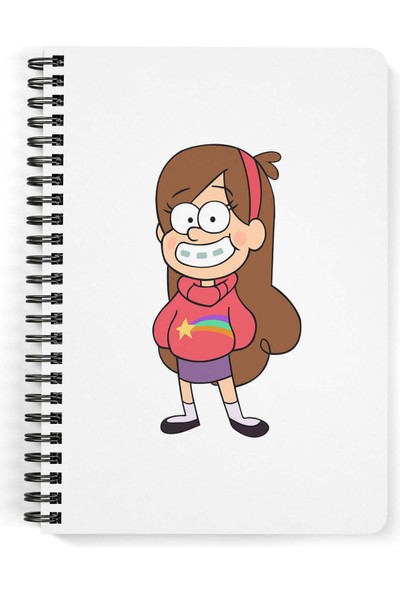 Astak Mabel Pines Baskılı Ahşap Kapaklı Defter 15X20 cm DFT249