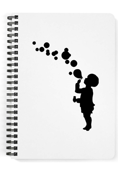 Astak Çocuk Baskılı Ahşap Kapaklı Defter 15X20 cm DFT6189