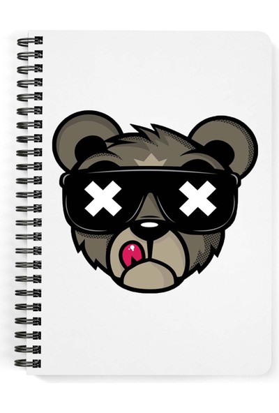 Astak Yogi Bear Baskılı Ahşap Kapaklı Defter 15X20 cm DFT6619
