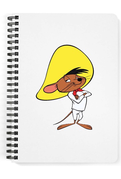 Astak Speedy Gonzales Baskılı Ahşap Kapaklı Defter 15X20 cm DFT6715 Astak Speedy Gonzales Baskılı Ahşap Kapaklı Defter 15X20 cm DFT6715