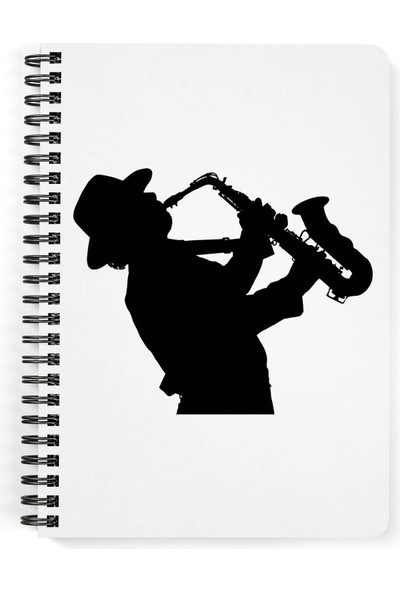 Astak Jazz Singer Baskılı Ahşap Kapaklı Defter 15X20 cm DFT1558 Astak Jazz Singer Baskılı Ahşap Kapaklı Defter 15X20 cm DFT1558