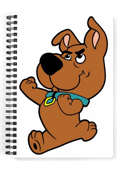 Astak Scooby-Doo Baskılı Ahşap Kapaklı Defter 15X20 cm DFT3852