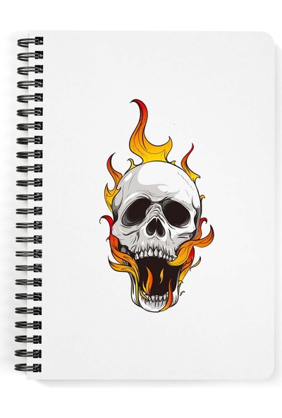 Astak Kuru Kafa Baskılı Ahşap Kapaklı Defter 15X20 cm DFT6193