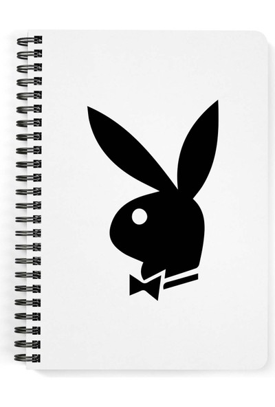 Astak Playboy Baskılı Ahşap Kapaklı Defter 15X20 cm DFT6556