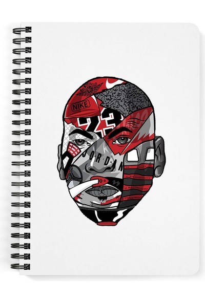 Astak Jordan Baskılı Ahşap Kapaklı Defter 15X20 cm DFT6013