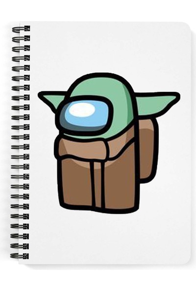 Astak Star Wars Baskılı Ahşap Kapaklı Defter 15X20 cm DFT6462