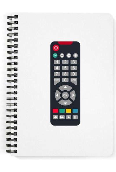 Astak Kumanda Baskılı Ahşap Kapaklı Defter 15X20 cm DFT1060