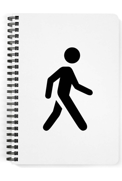 Astak Cop Adam Baskılı Ahşap Kapaklı Defter 15X20 cm DFT6298