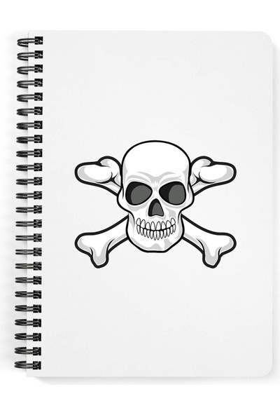 Astak Kuru Kafa Baskılı Ahşap Kapaklı Defter 15X20 cm DFT6293