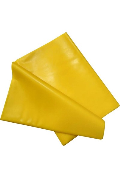 Atik Trend Sarı Pilates Lastiği Kolay Direnç Pilates 120 Cm*15 Cm*0.25 mm