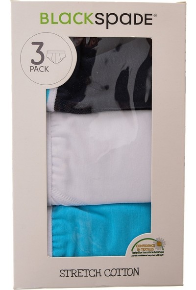 Blackspade 3'lü Erkek Çocuk Külot