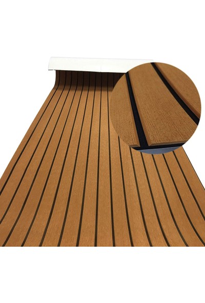 Suni Teak Zemin Kaplama (Decking Sheet) 120X240 cm Suni Teak Zemin Kaplama (Decking Sheet) 120X240 cm