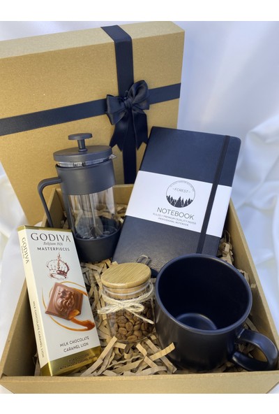 Erkek Ofis Hediye Kutusu Iş Tebrik Teşekkür Konsept