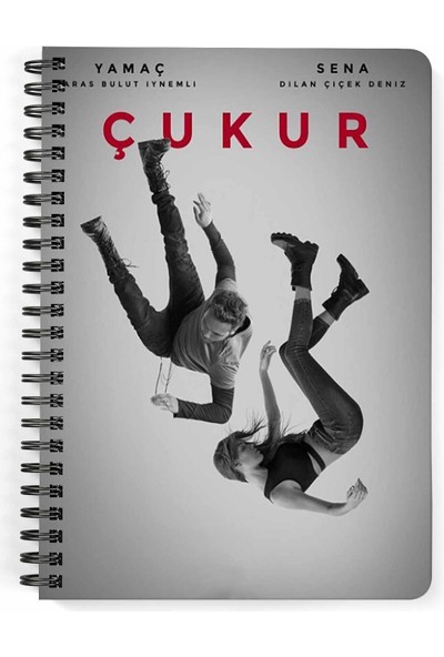 Astak Çukur Baskılı Ahşap Kapaklı Defter 15X20 cm DFT2634