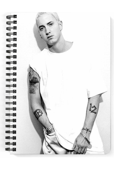 Astak Eminem Baskılı Ahşap Kapaklı Defter 15X20 cm DFT3847 Astak Eminem Baskılı Ahşap Kapaklı Defter 15X20 cm DFT3847