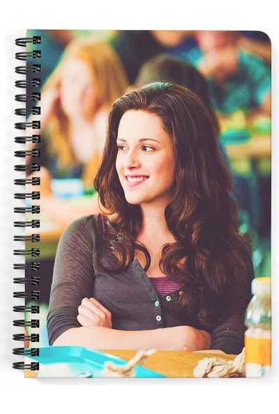 Alacakaranlık Baskılı Ahşap Kapaklı Defter 15X20 cm DFT3447