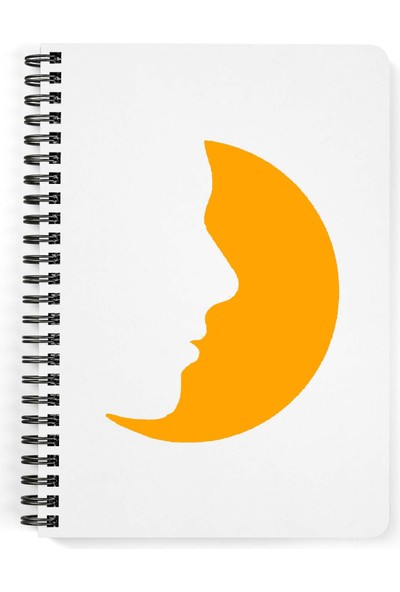 Modern Yüz Baskılı Ahşap Kapaklı Defter 15X20 cm DFT5994